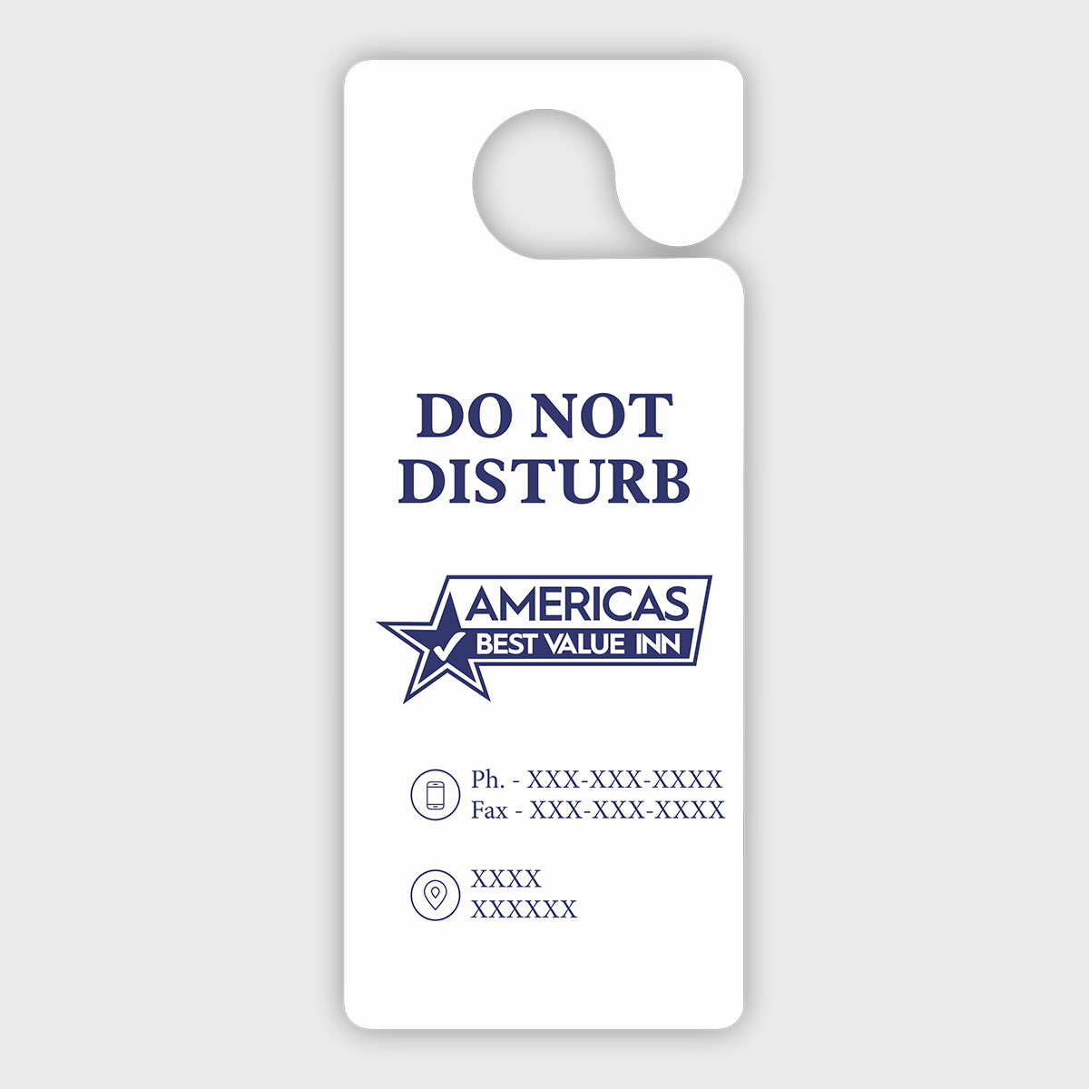 Americas Best Value Inn DND 3 X 8 Inch – VFOLO
